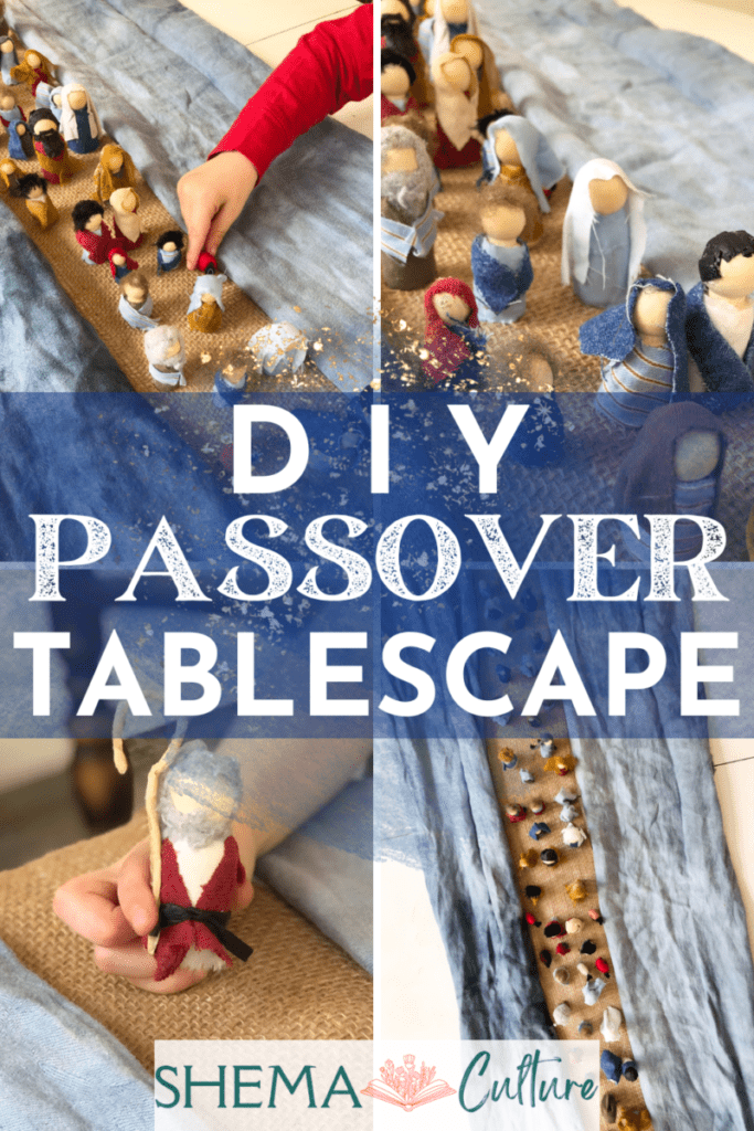 Passover Table Setting Ideas: FREE Crossing the Red Sea Activity