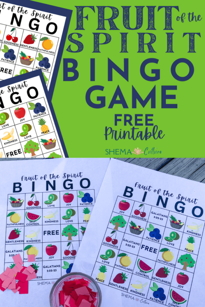 Fruit of the Spirit Craft: FREE Printable Activity