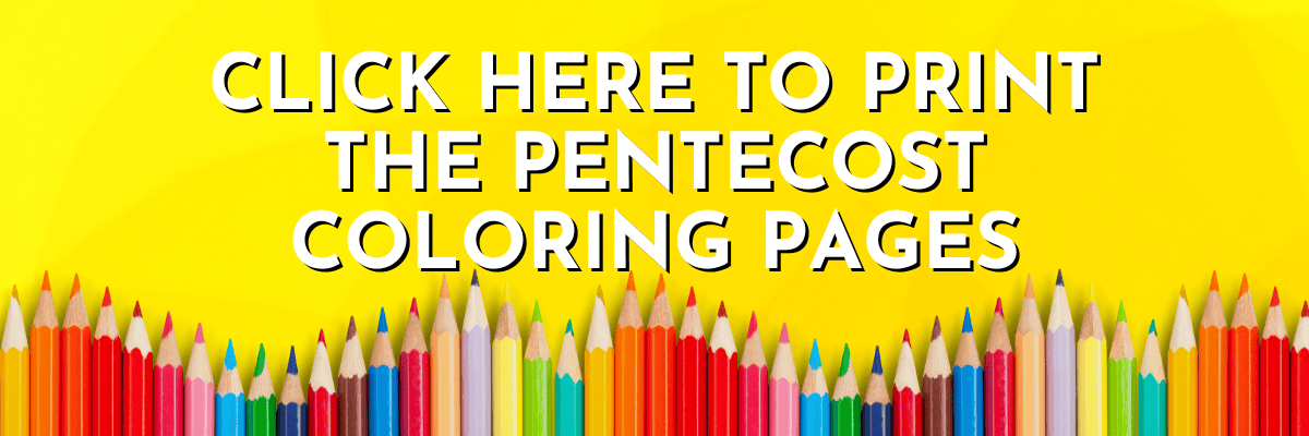 Pentecost Coloring Page: Holy Spirit Coloring Page FREE Printable