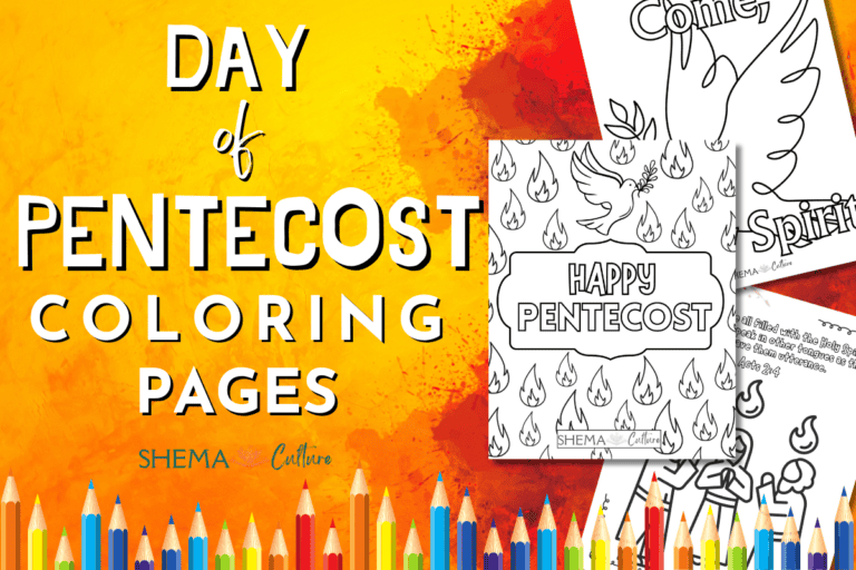Pentecost Coloring Page: Holy Spirit Coloring Page FREE Printable