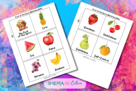 Fruit of the Spirit Matching Game: FREE Printable Memory Game