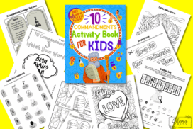 10 Commandments Activity Book (FUN Activities for Kids)