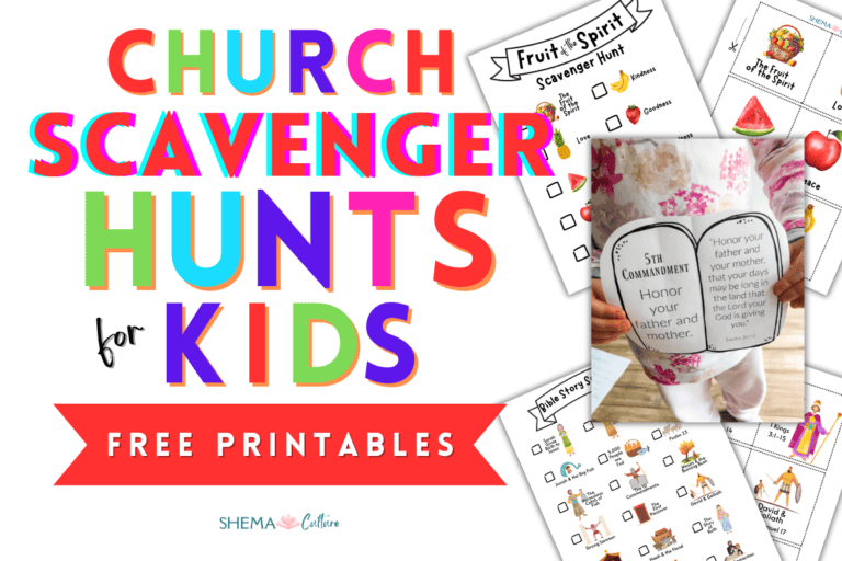 Church Scavenger Hunt Ideas: FREE Printables