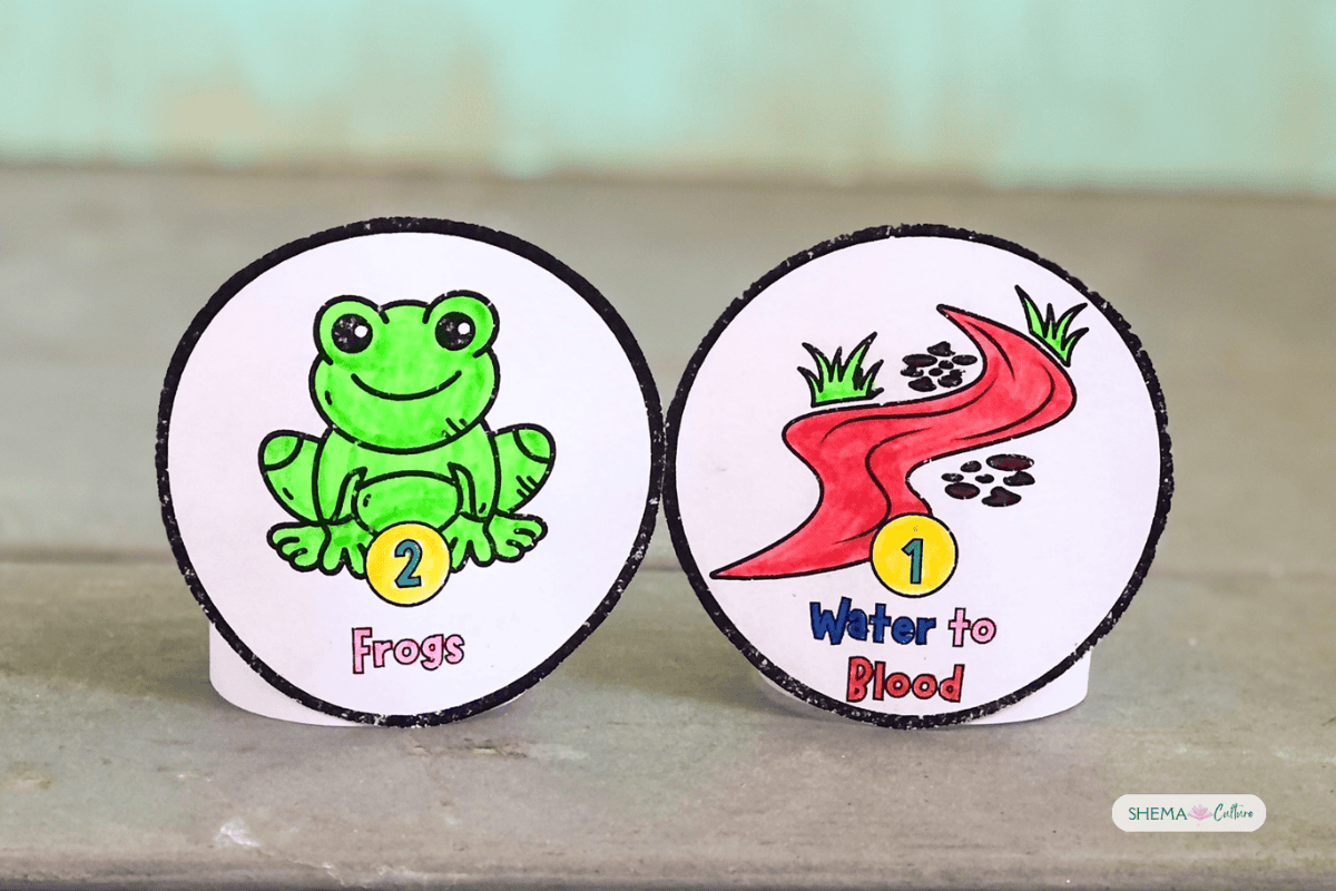 10 Plagues Craft: FREE 10 Plagues Craft Printable