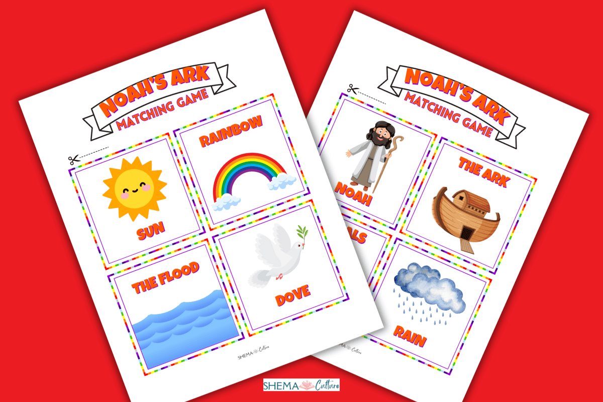Noah's Ark Game: FREE Noah's Ark Matching Game