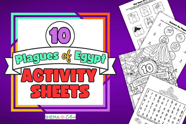 Fun Ways to Teach the Ten Plagues: FREE Bible Activities for Kids